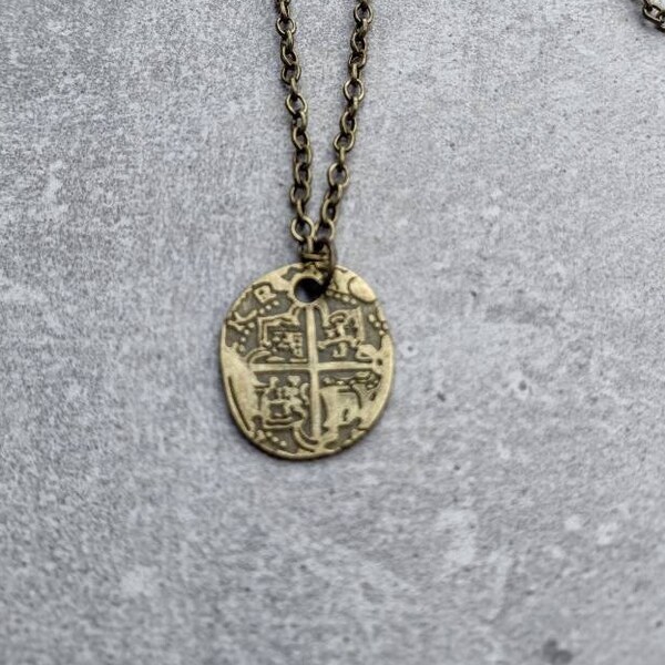 Pirate Coin Necklace - Etsy