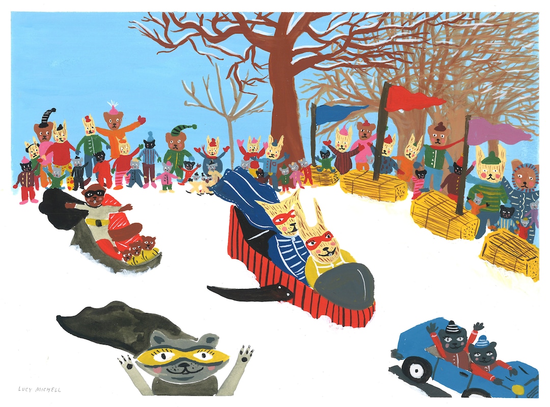 Powderhorn Art Sleds - Etsy