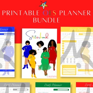 Order of the Eastern Star Yearly Planner OES, Sisterhood - Etsy