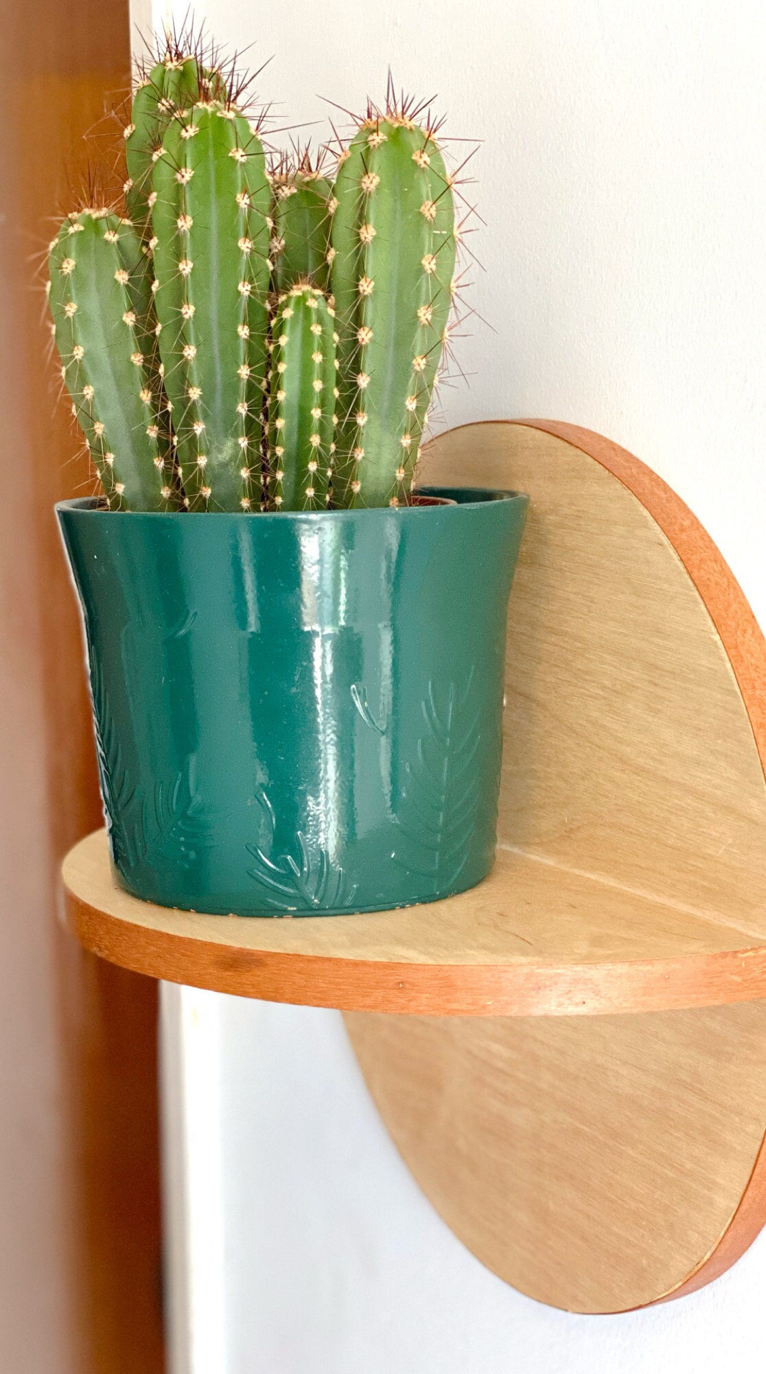 Floating Shelf, Plant Shelf, Entrance Hall Shelf, Scandi Shelf, Wooden ...