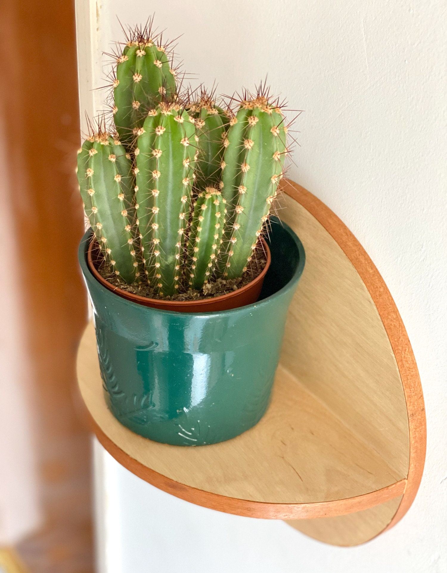 Floating Shelf, Plant Shelf, Entrance Hall Shelf, Scandi Shelf, Wooden ...