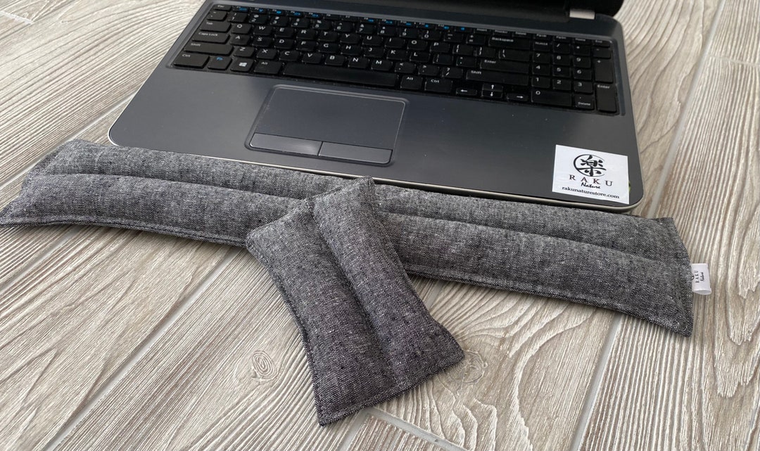 Leopard Print Keyboard and Mouse Wrist Rest Set - Aromatherapy Flaxseed ...