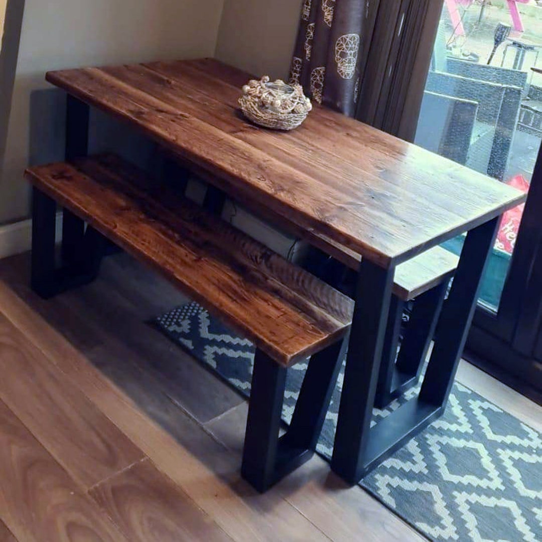 Scaffold Board Dining Table / Bench Made to Order / Industrial / Rustic ...