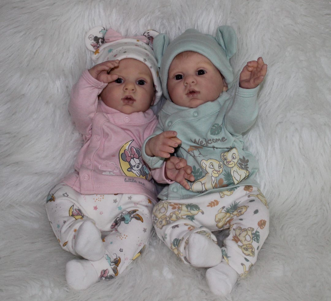 Reborn Baby Full Body Twins , Blinkin Boy and Girl - Etsy