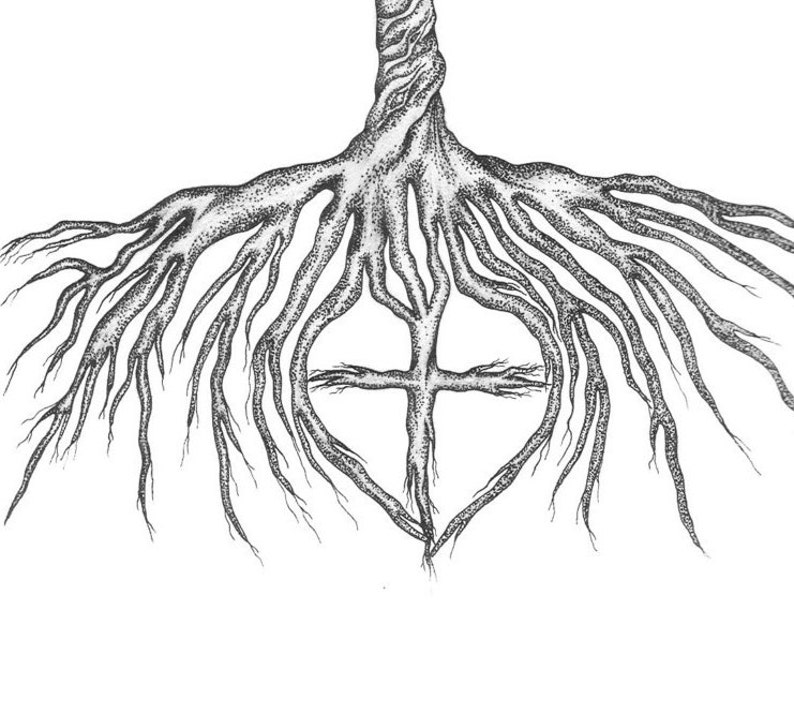 Roots Illustration (digital Download) - Etsy