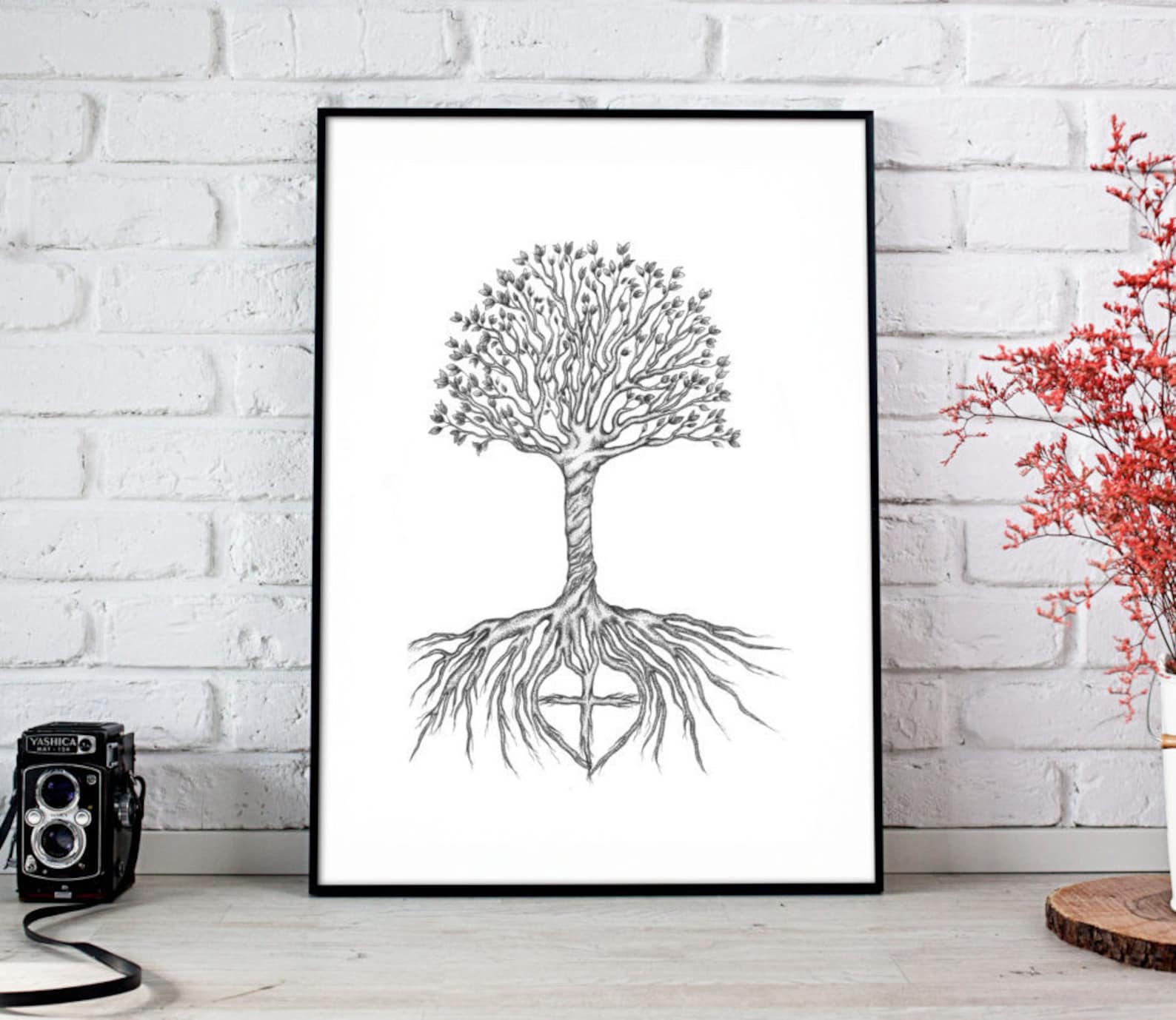 Roots Illustration (digital Download) - Etsy