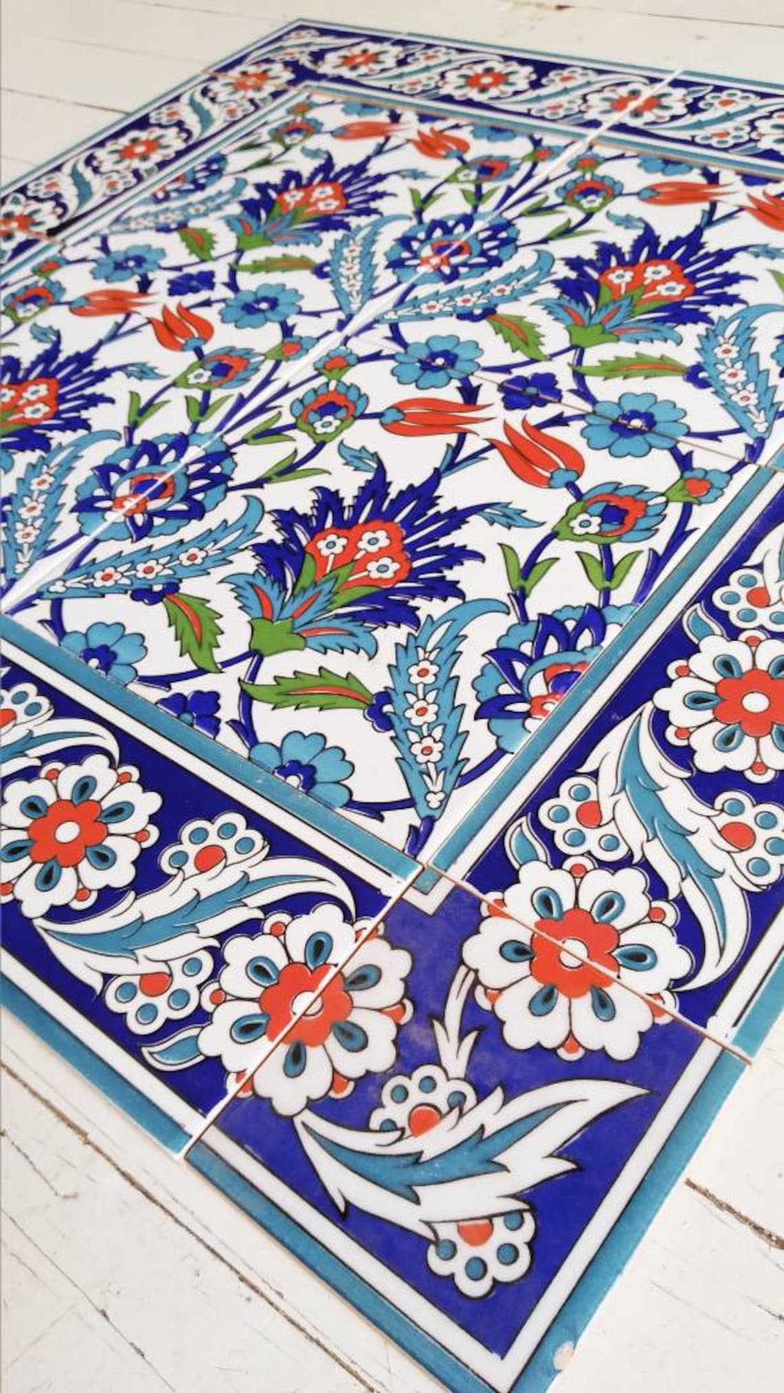 Turkish Ceramic Wall Panel Tiles - Etsy