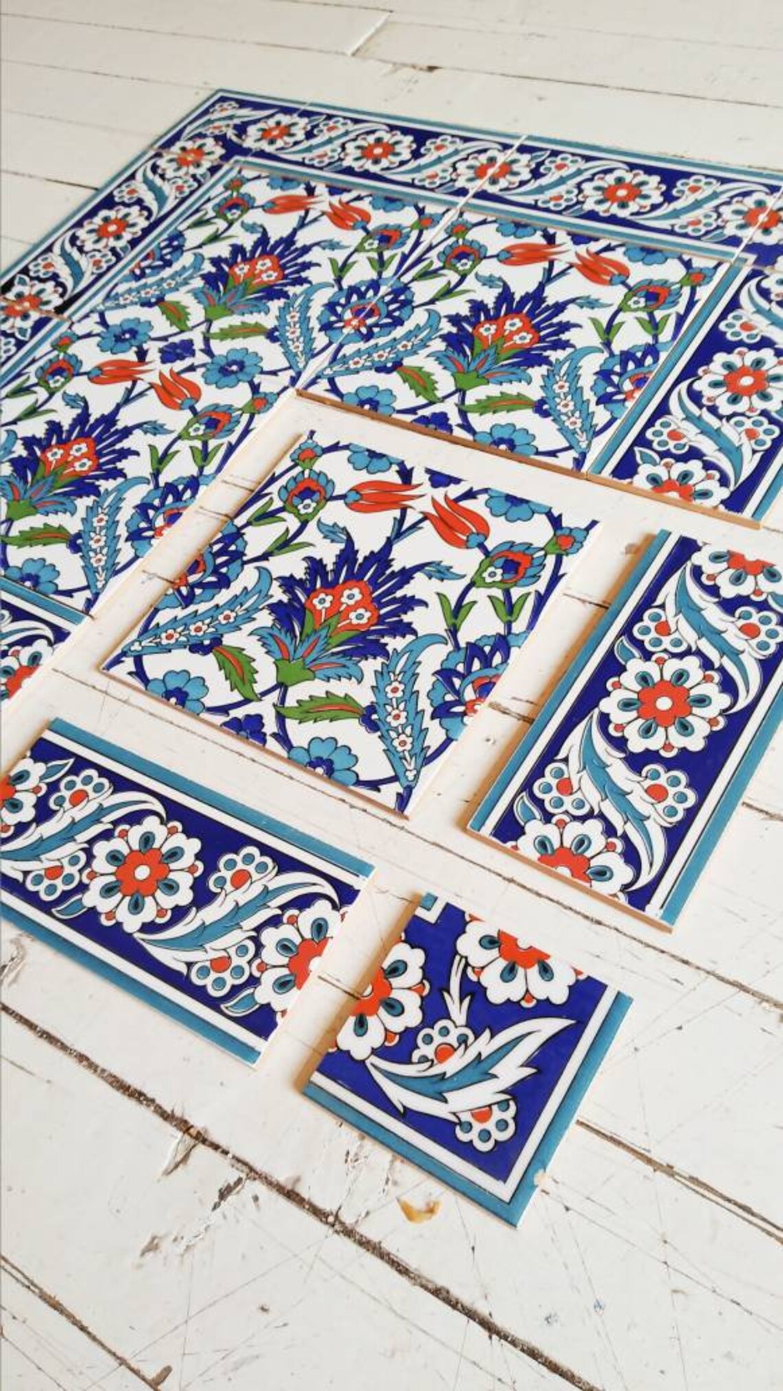 Turkish Ceramic Wall Panel Tiles - Etsy