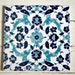 Turkish Iznik Ottoman Handmade Tile Wall Decor 8x8 - Etsy