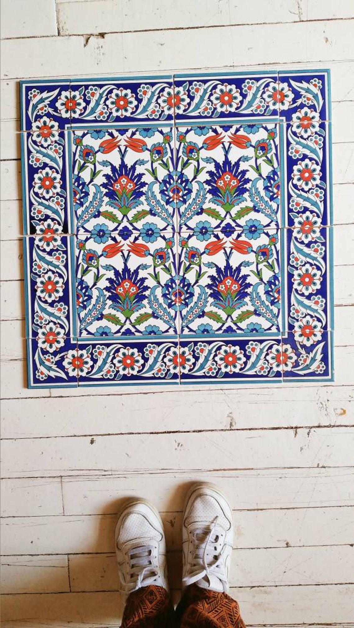 Turkish Ceramic Wall Panel Tiles - Etsy