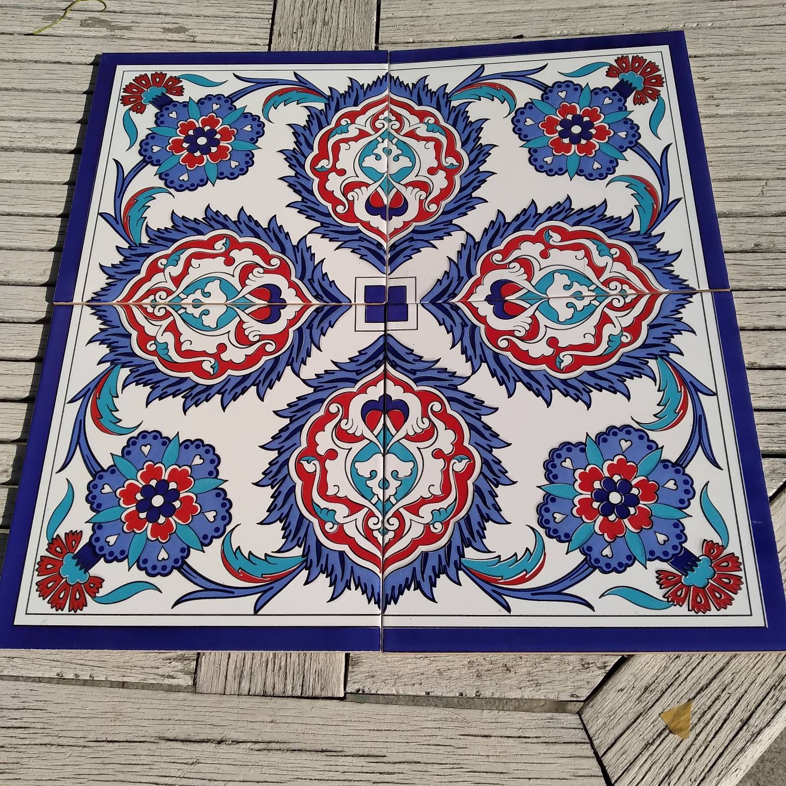 Ceramic Wall Decor Turkish Tile Design - Etsy