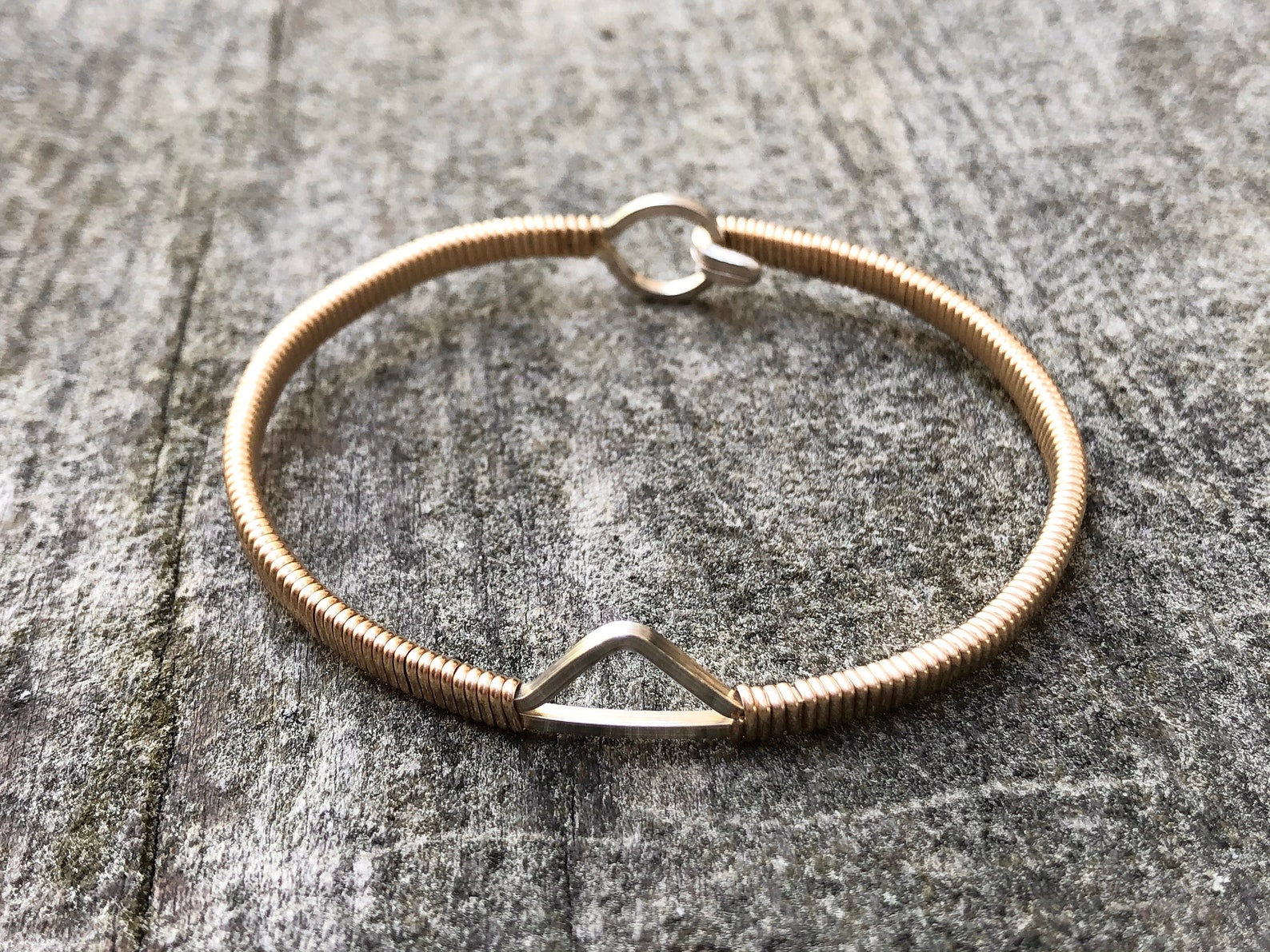 Lux Stackable Bangle Hand Woven Wire Wrap Jewelry Designs by Ryan Eure ...
