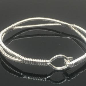 Split Band Mini Wire Wrapped Hand Crafted Bangle Bracelet - Etsy