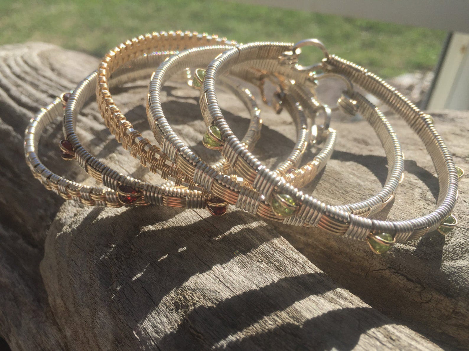 Classic Design Bangle Bracelet Wire Wrap Jewelry - Etsy