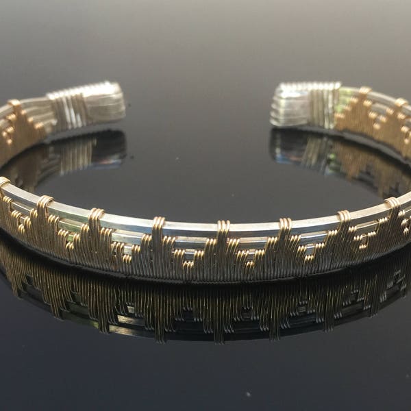 Wire Wrapped Cuff - Etsy