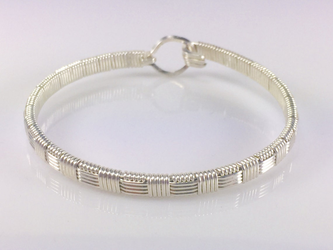 Classic Design Bangle Bracelet Wire Wrap Jewelry - Etsy