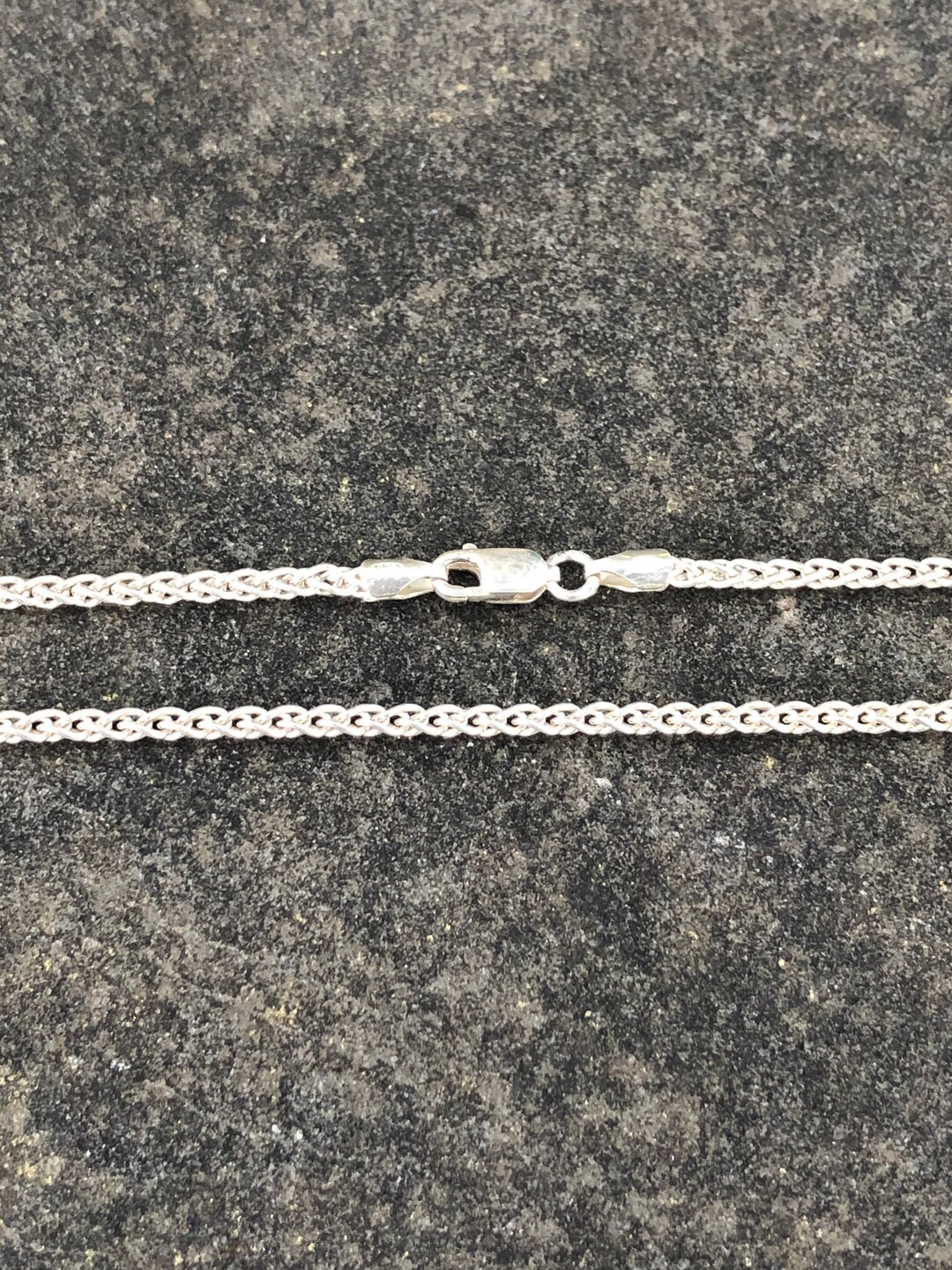 24 Wheat Chain 2.5mm Thick Sterling Silver Chain - Etsy