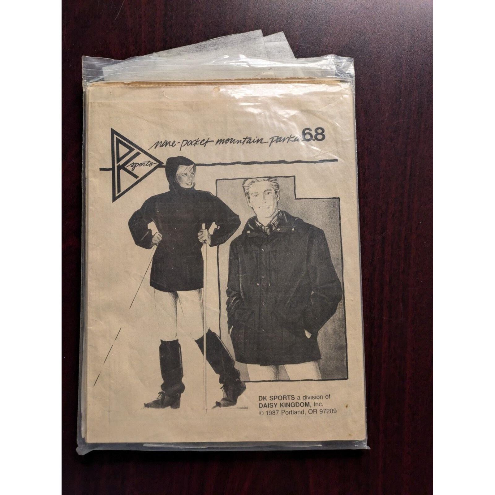 Vintage Sewing Pattern - DK SPORTS #68 Nine-pocket Mountain Parka ...