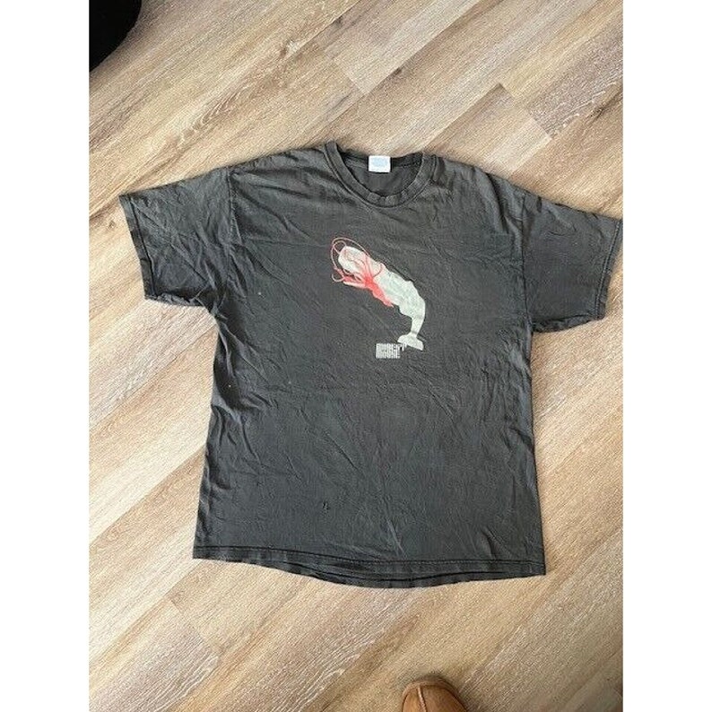 Vintage Modest Mouse Tee Shirt - Men's XL Black T - Whale and Squid ...