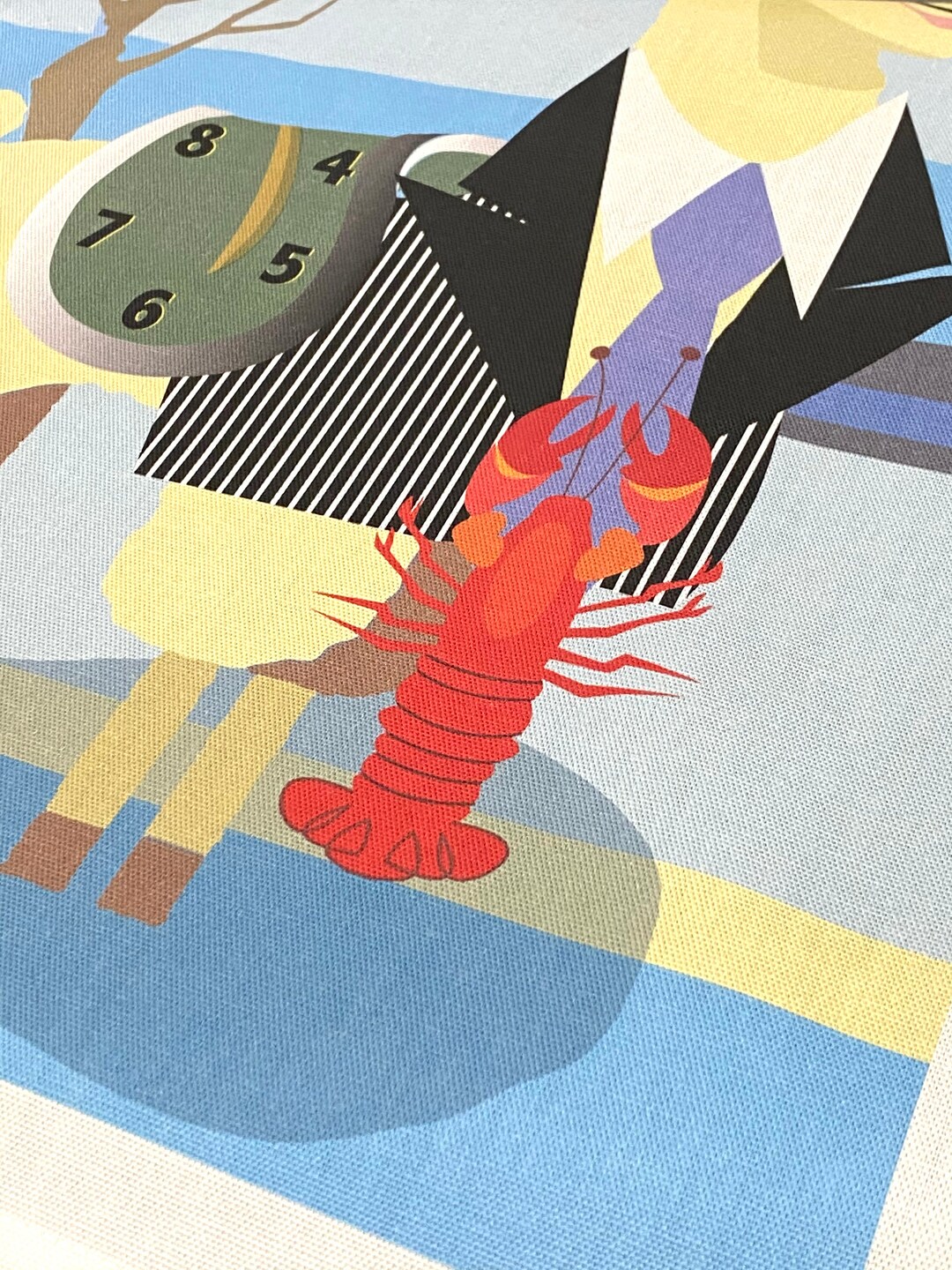 Dali Llama - Fun Parody Tea Towel - Designed and Made in Britain by ...