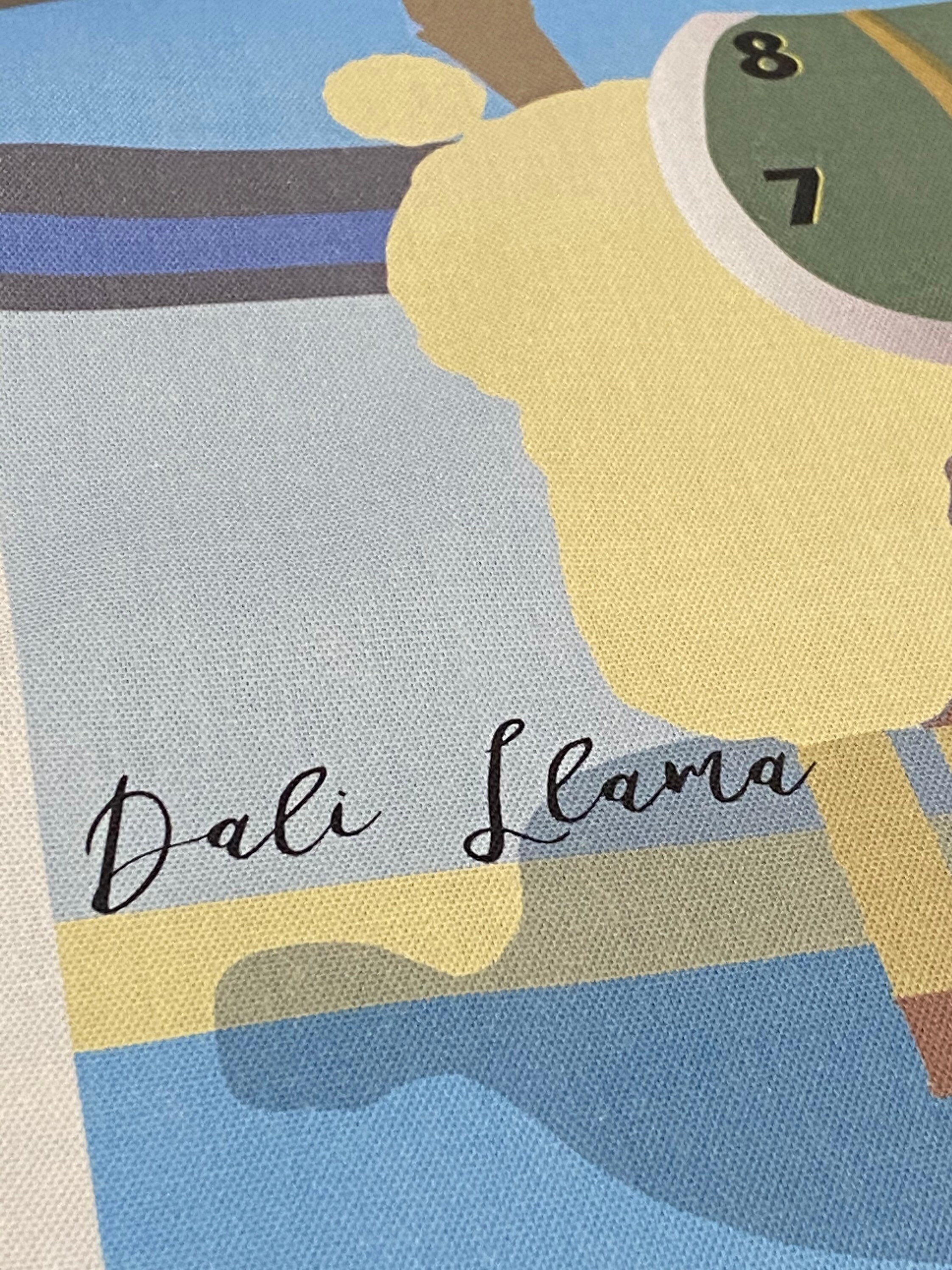 Dali Llama Fun Parody Tea Towel Designed and Made in | Etsy