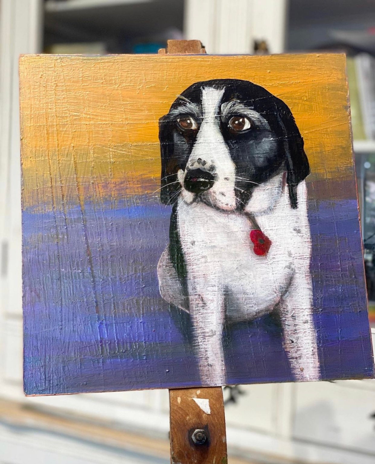 Retrato de perro personalizado de su mascota favorita en pinturas ...