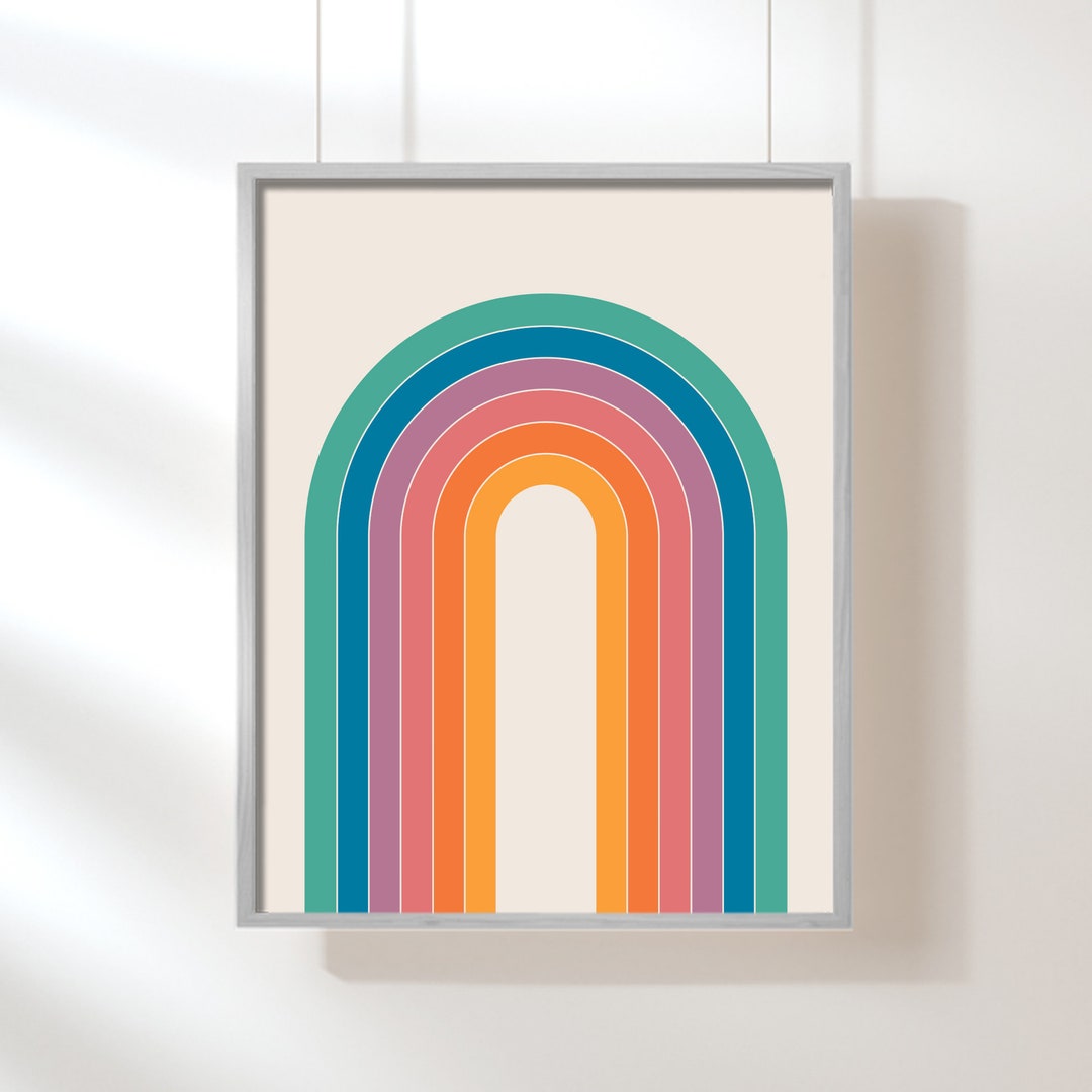 Boca Rainbow Art Print - Etsy