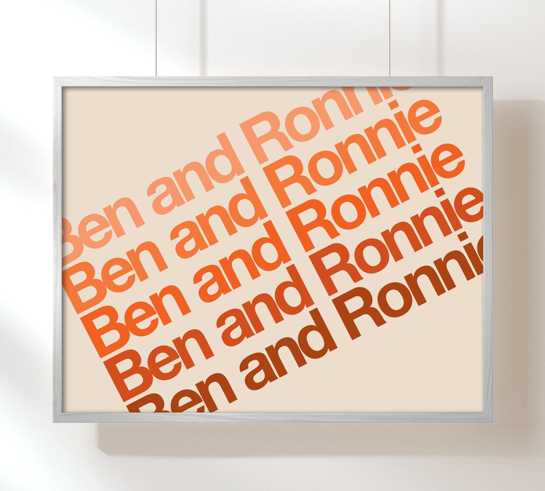 Custom Name Print Custom Art Personalized Art Custom Wedding Gift ...