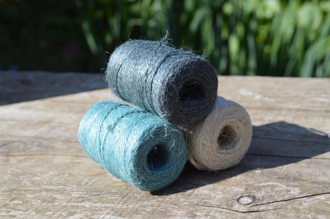 Cordel natural, cordel de colores, cordel rústico, proyecto de ...