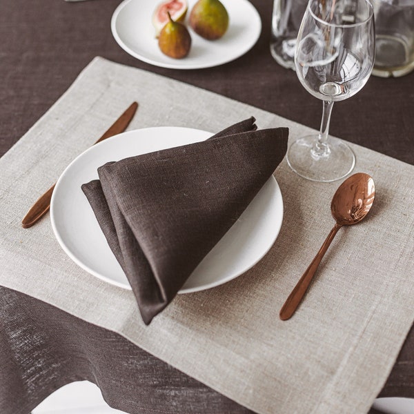 Brown Napkins - Etsy