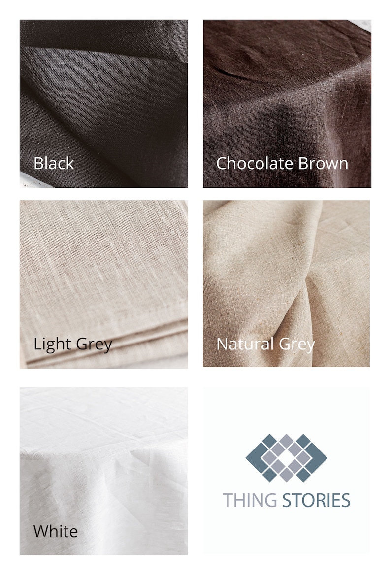 Modern Grey Linen Napkins for Wedding Holiday Christmas | Etsy