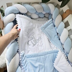 Custom Baby Blanket, Personalized Kids Blankets, Embroidery Name, Baby ...