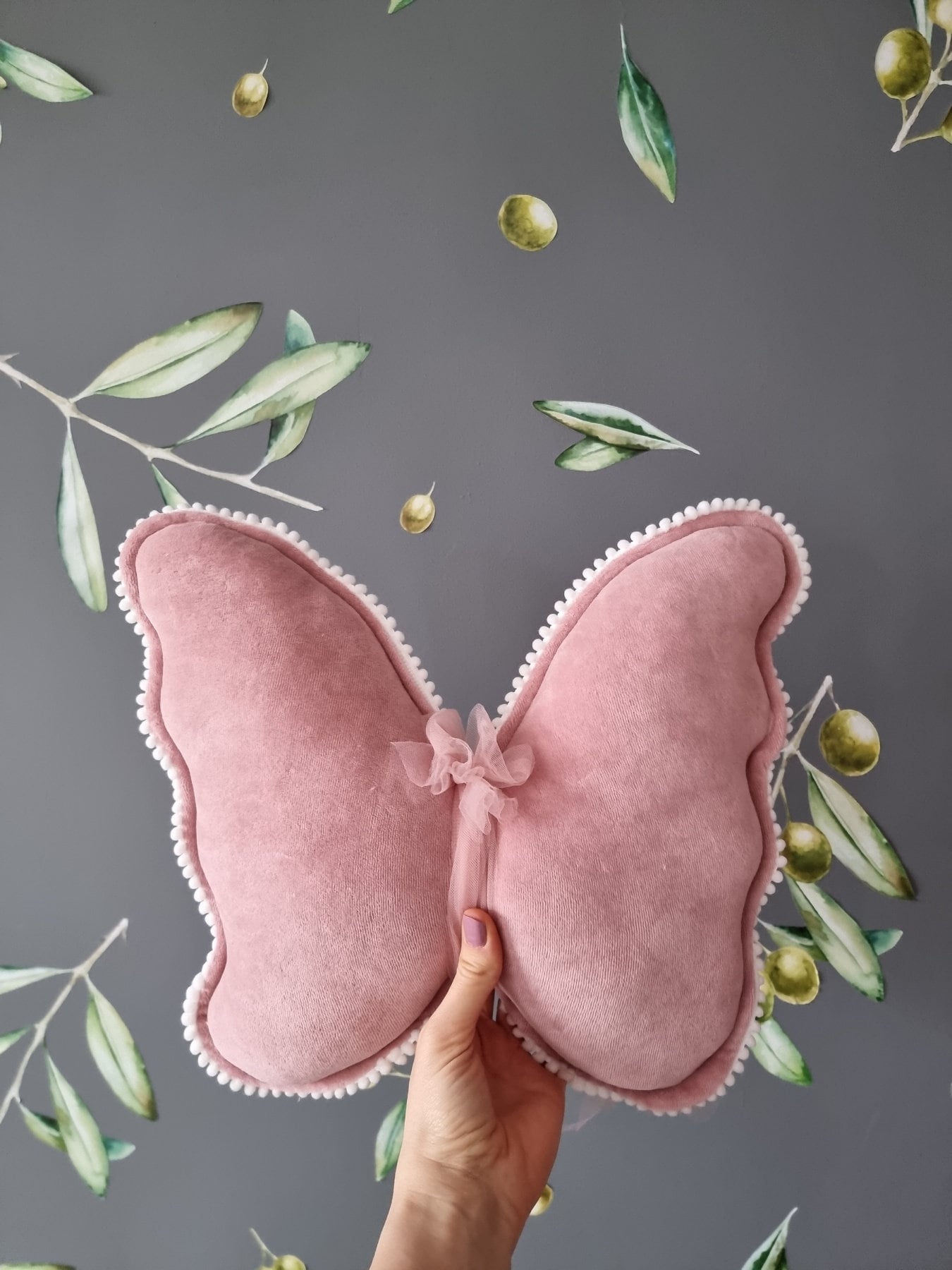 Butterfly Pillow Blush. Baby Nursery Decor. Kids Room Decor. Baby ...