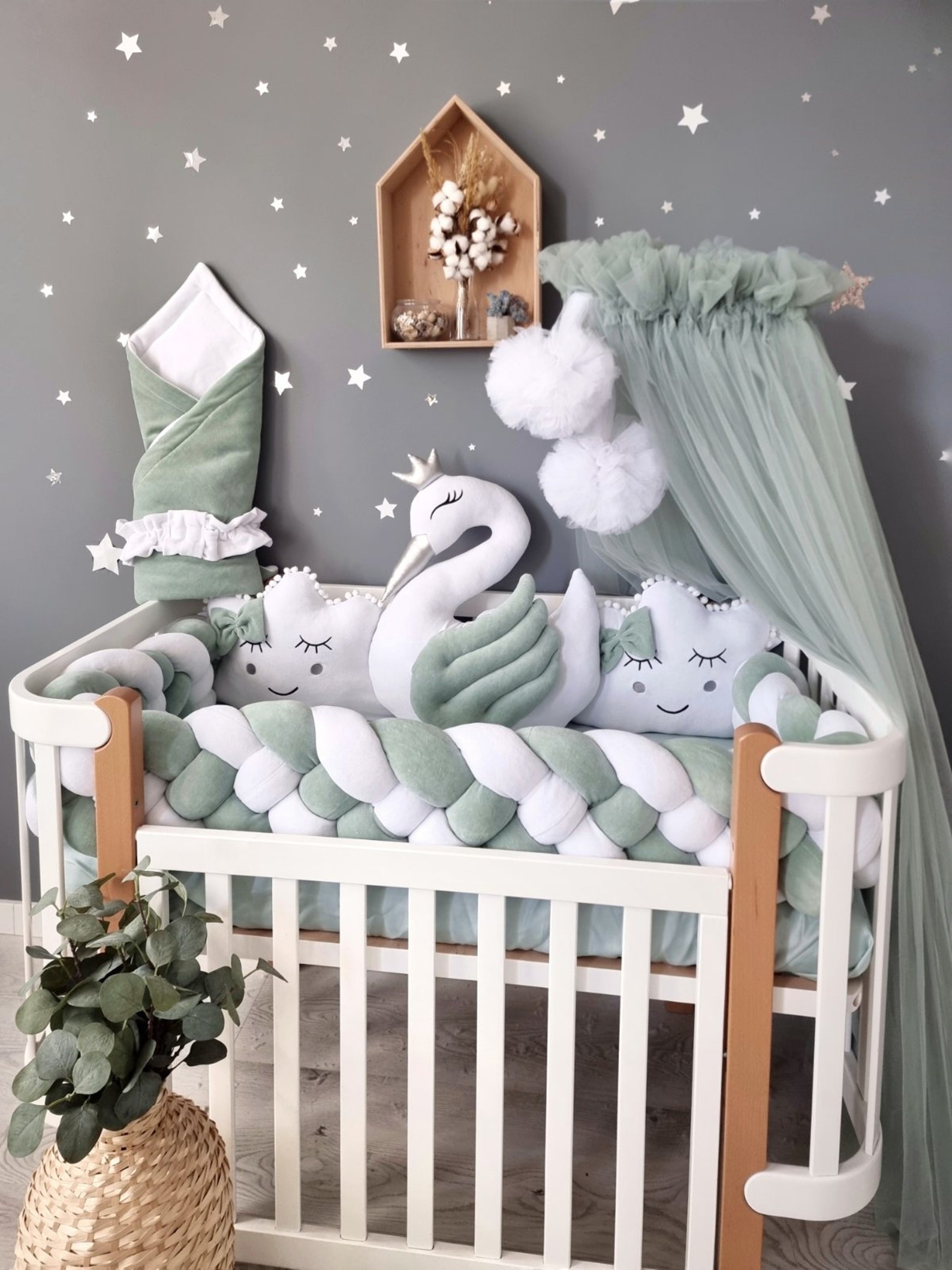 Rose Crib Canopy Hanging Ceiling Baldachin Canopy Playroom - Etsy