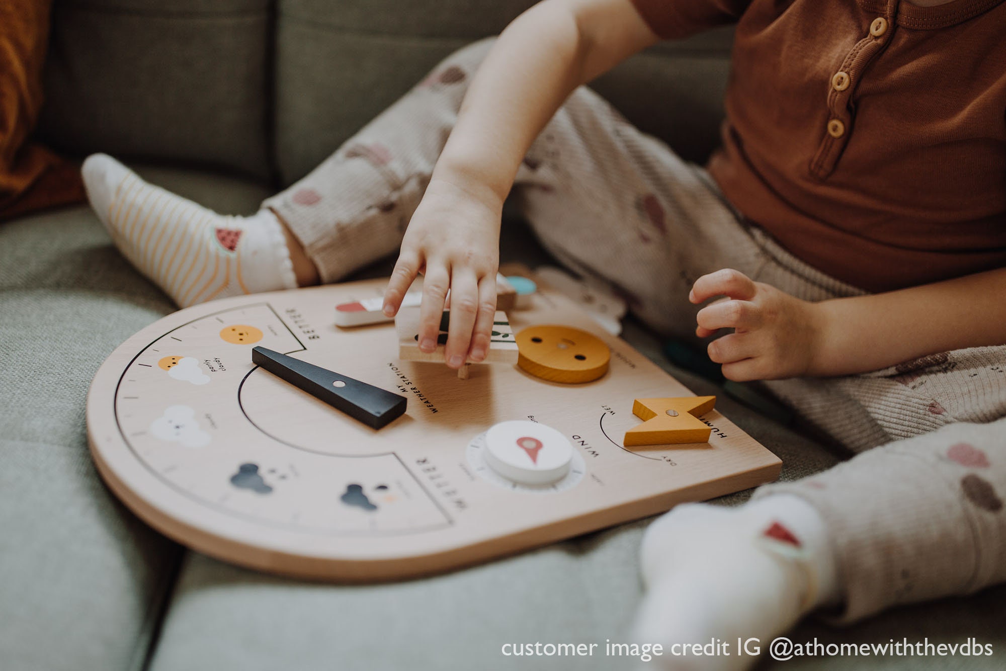 The Original Weather Station - Montessori Weather Chart - Etsy