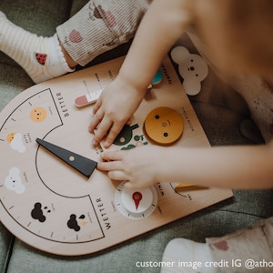 The Original Weather Station - Montessori Weather Chart - Etsy