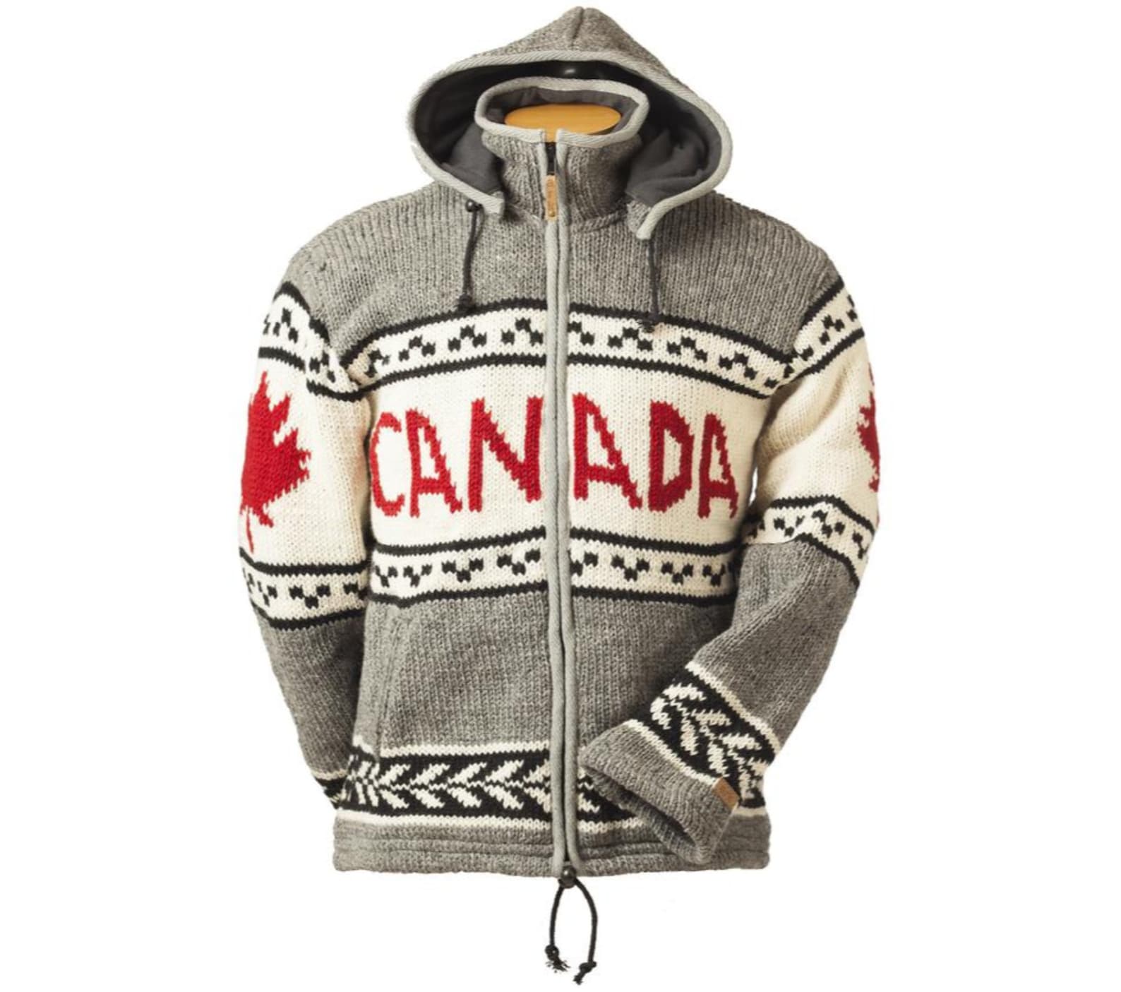 Canada Jacket, Wool Sweater, Hoodie, Coat, Wool, Fleece Lined - Etsy