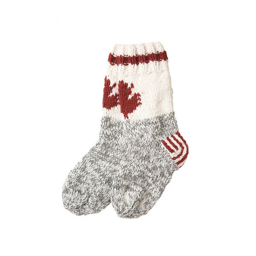 Maple Cabin Wool Socks Fleece Lined - Etsy Canada