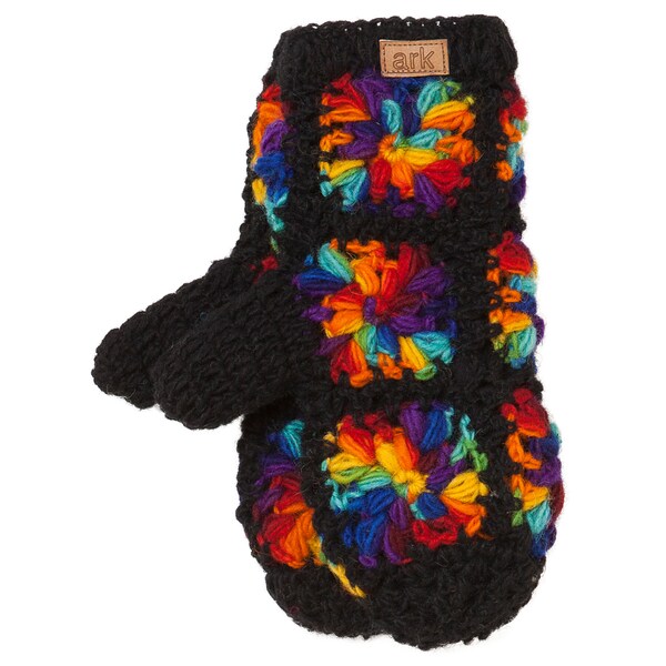 Rainbow Mittens - Etsy