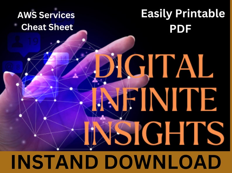 AWS Services Cheat Sheet: Cloud Practitioner, Developer, Architect - Etsy