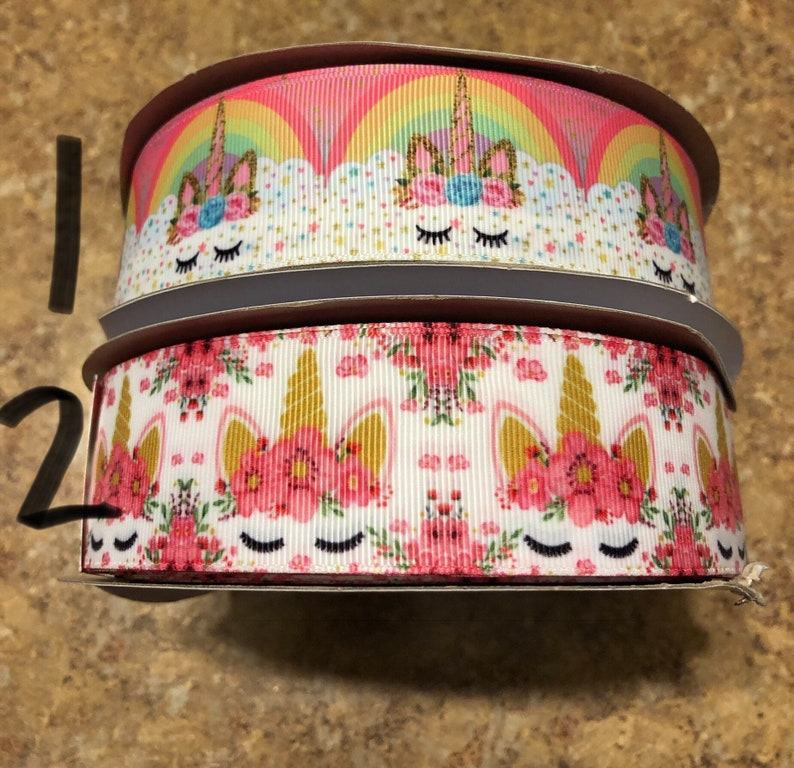 1.5 Unicorn Ribbon - Etsy