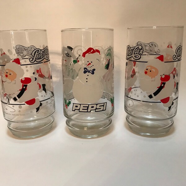 Pepsi Glasses - Etsy