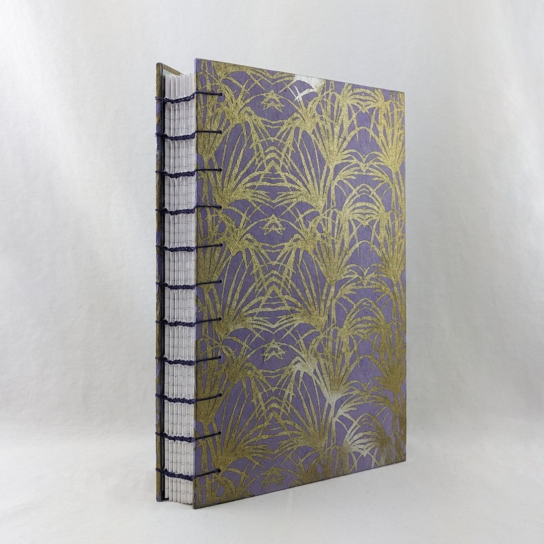 Lined Journal Hand Bound Coptic Stitch Journal - Etsy