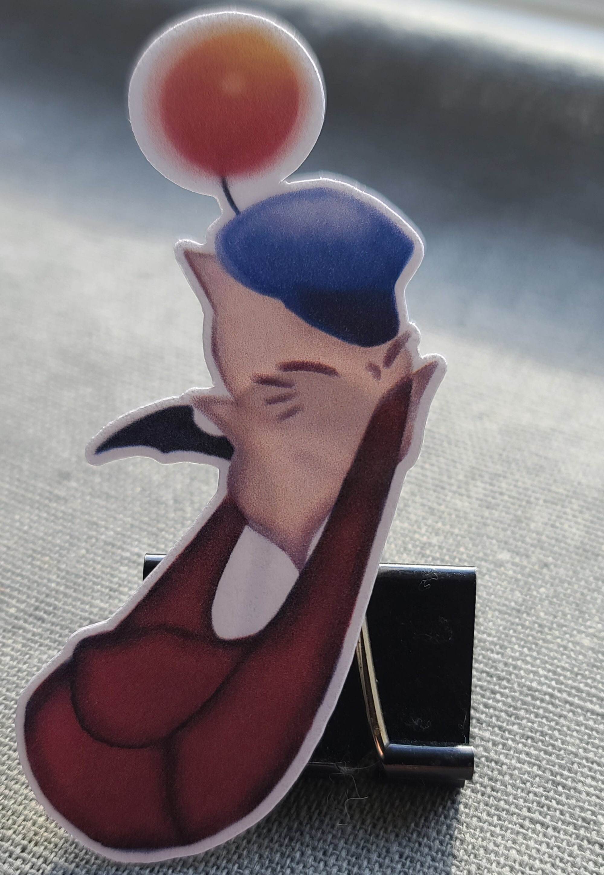 Watercolor Delivery Moogle Sticker Final Fantasy Inspired - Etsy