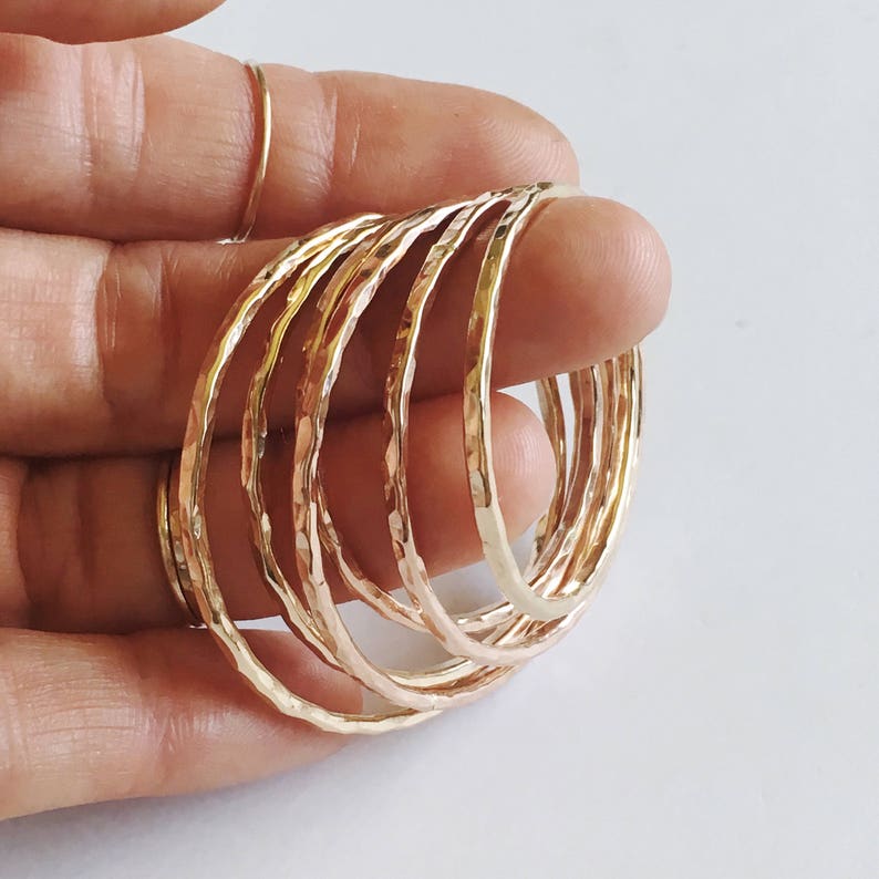 Gift for Baby Girl Bangle Bracelet Shower Gift Gold Fill - Etsy