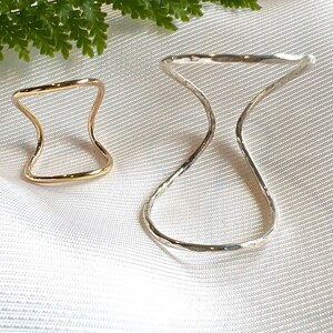Cuff Ring | Double Band Ring | Adjustable Ring | Statement Ring ...