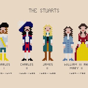 The Stuarts Cross Stitch Pattern - Etsy