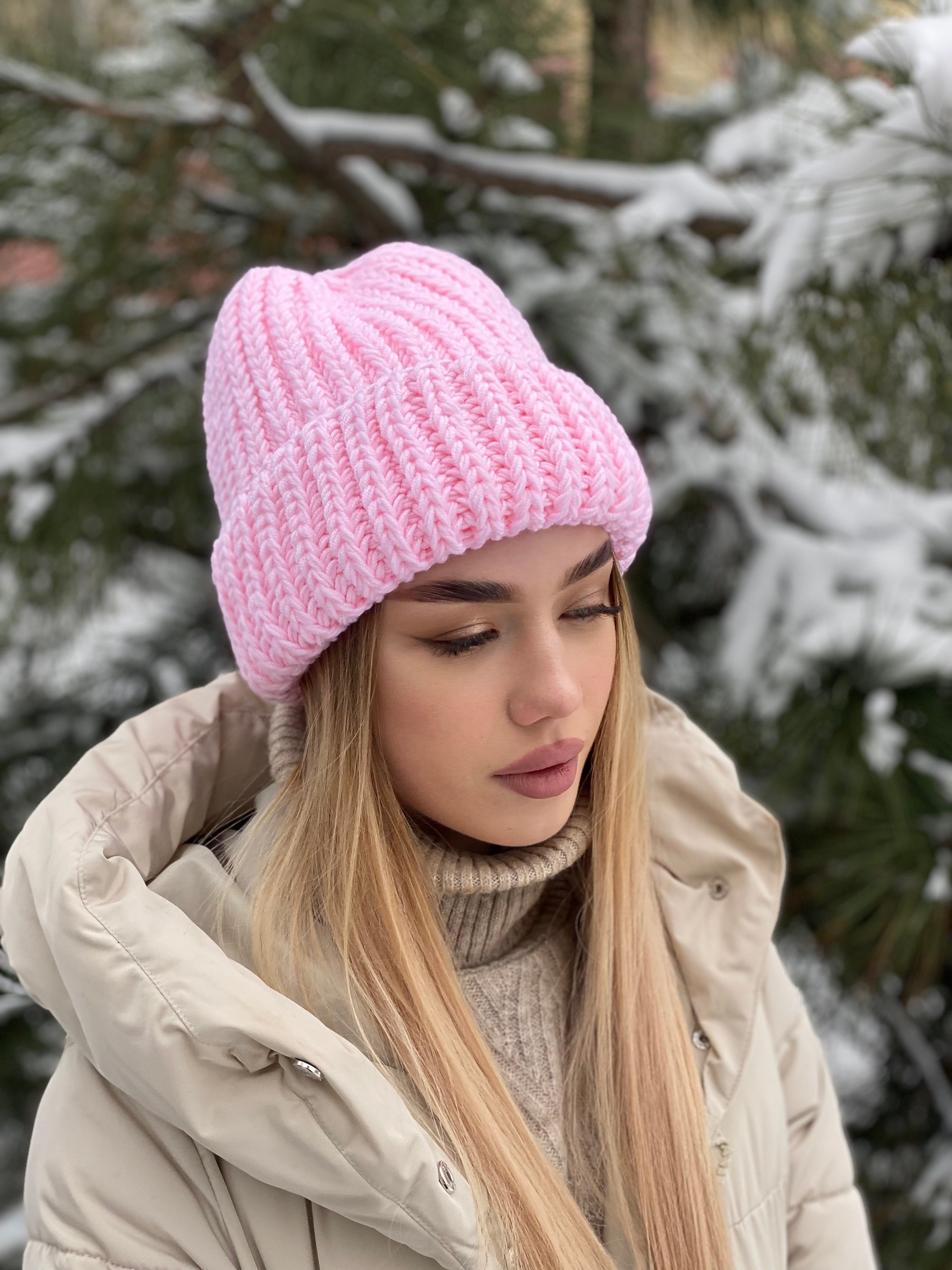 Pink Winter Hat