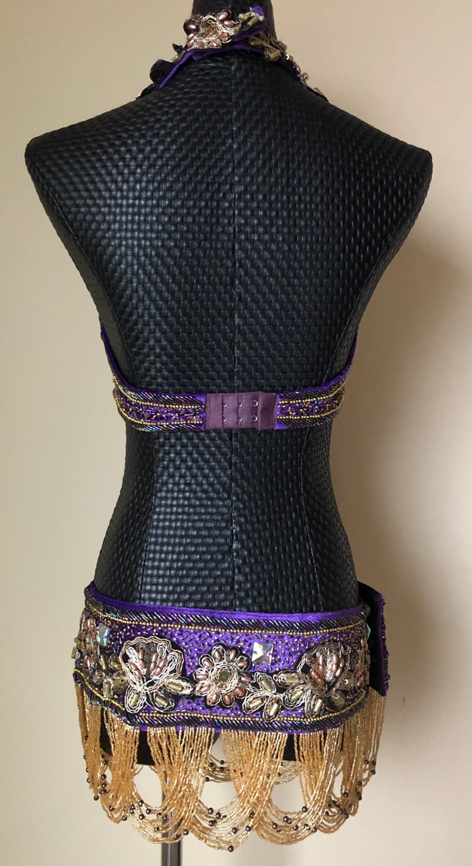 Sexy Handmade Belly Dance Bra Tops Sequins Beads Costume Set Etsy