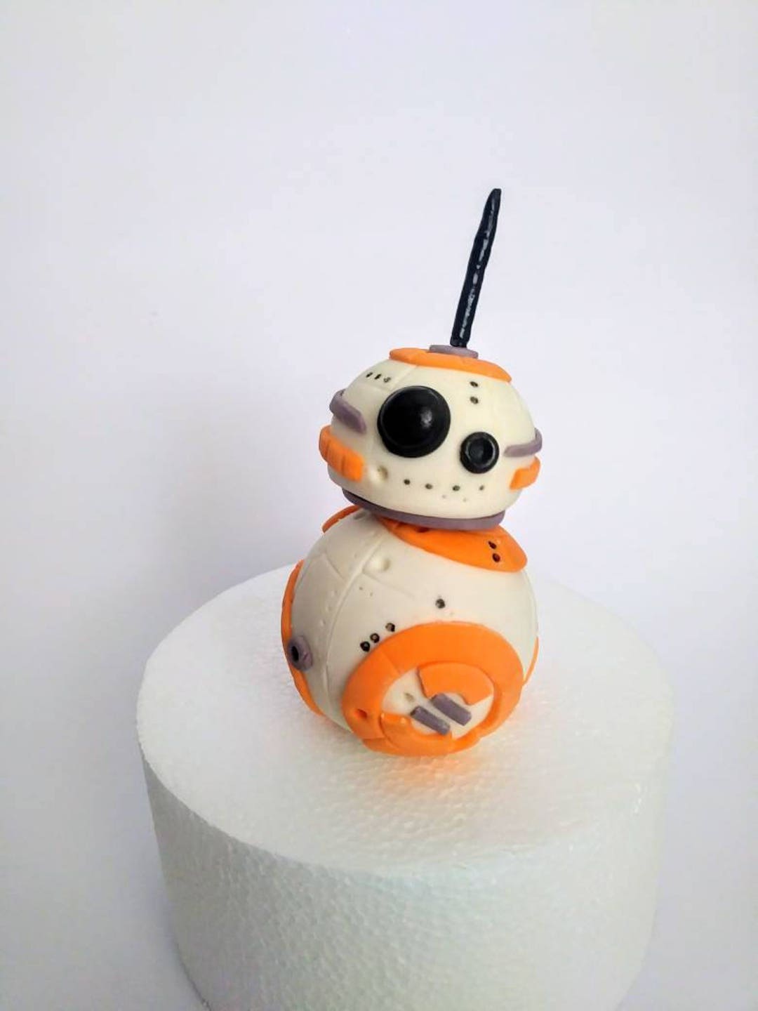 MINI BB8 Fondant STAR WARS Cake Toppers, BB8, Small , 3 Height - Etsy
